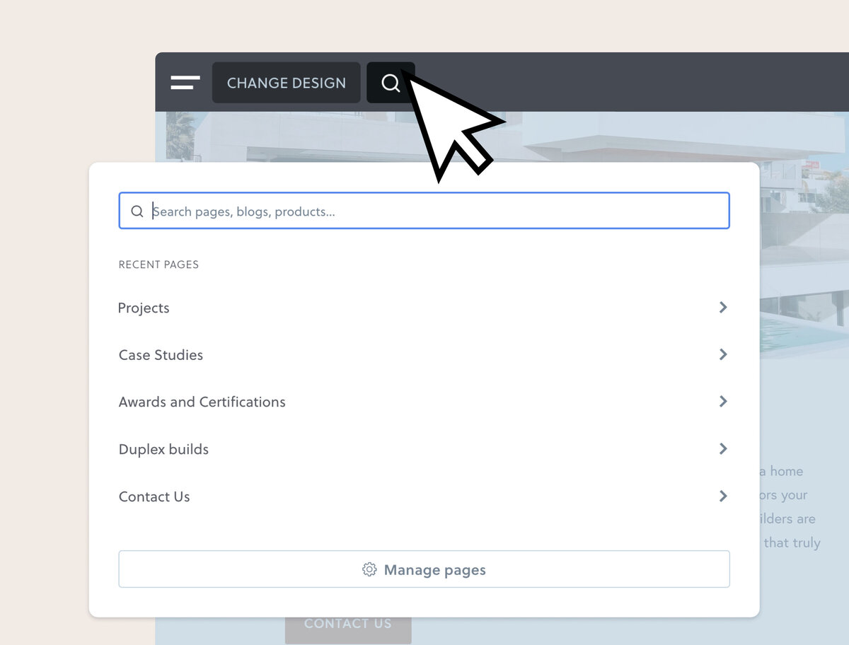 Quick actions menu: Speed up your workflow